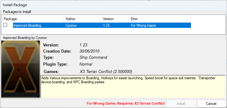 Introduction - X-Universe Plugin Manager